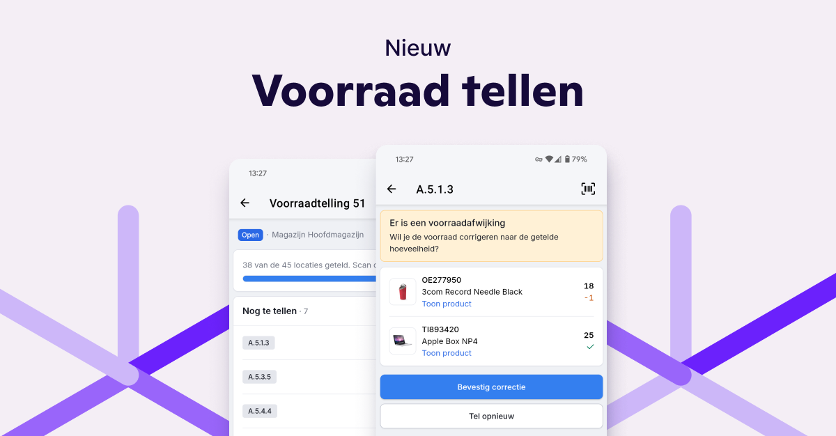 Nieuw: Voorraad tellen - Picqer Blog