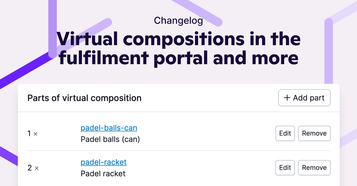 Changelog: Virtual compositions in the fulfilment portal and more - Picqer Blog